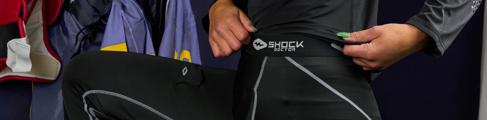 Compression Athletic Pants | Shock Doctor