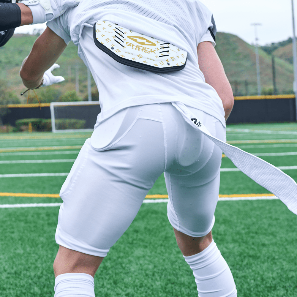 Showtime Football Integrated White Pant | Shock Doctor