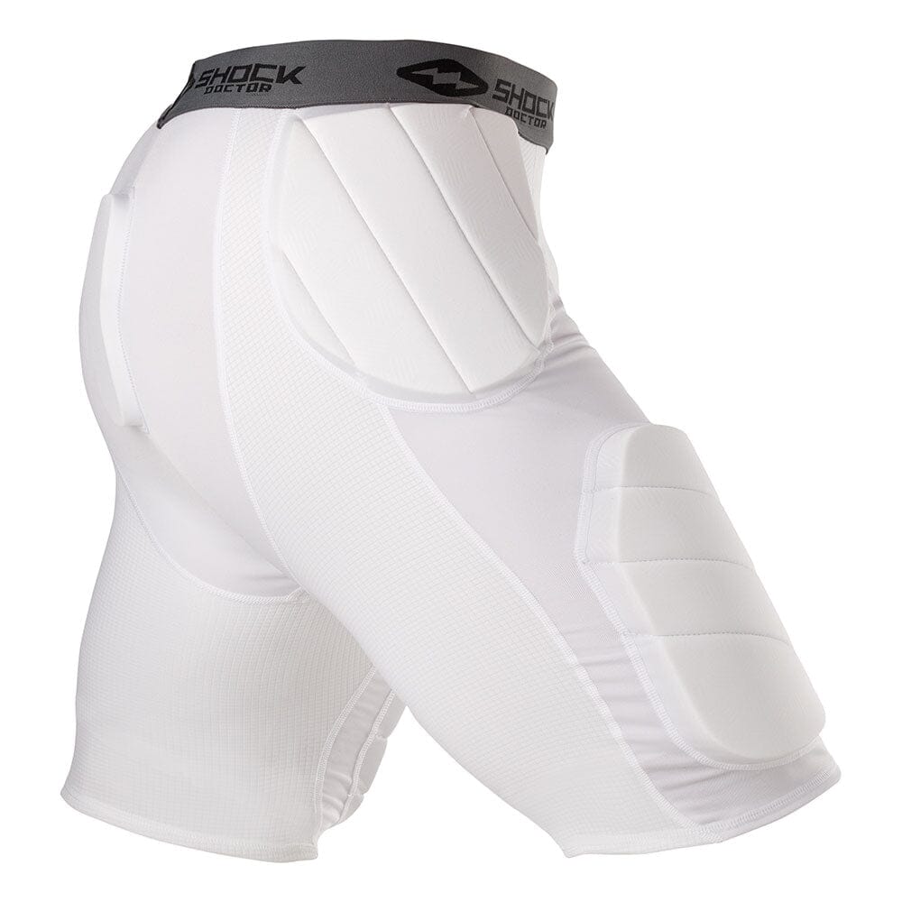 Showtime 5-Pad White Girdle | Shock Doctor