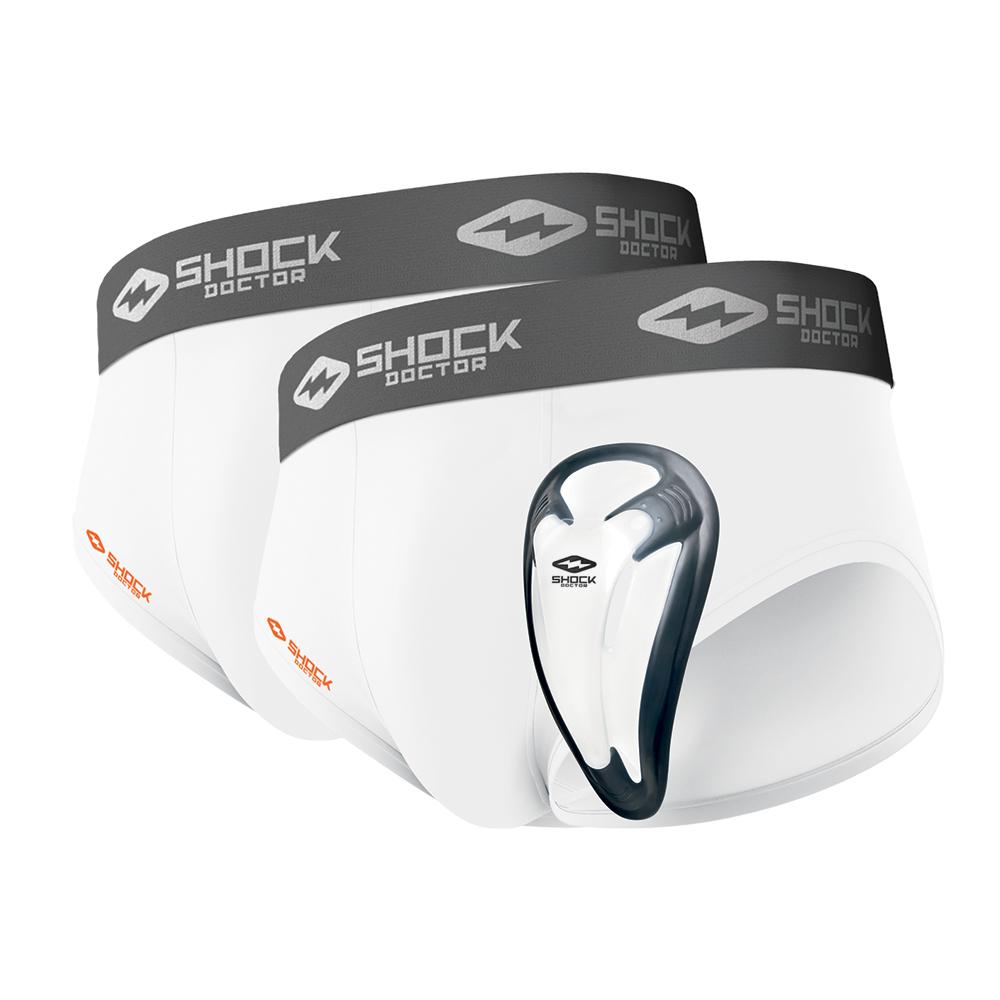 Core 2-Pack Youth Brief w/ Bio-Flex Athletic Cup | Shock Doctor